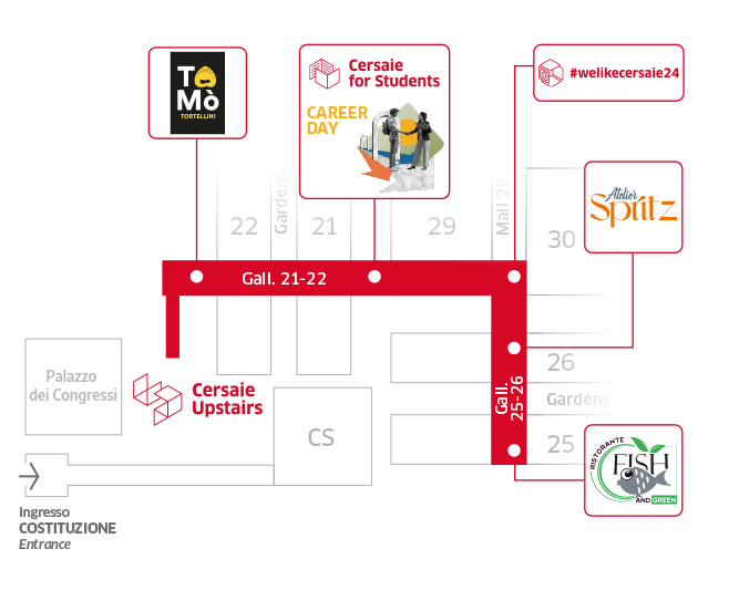 CERSAIE - Cersaie Upstairs